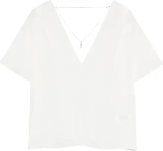 Patrizia Pepe Damen, Blusen & Hemden, Wei&szlig;, XLGr&ouml;&szlig;e