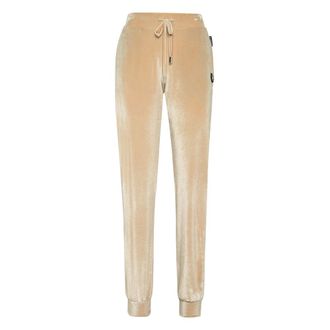 Philipp Plein Femme, Pantalons, Beige, Taille: 38 FR Jogging Pantalons Gothic Plein