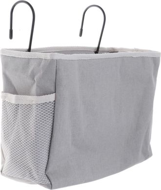 Angoily Filz Aufbewahrungstasche aus Canvas für Bettseite Großer Stauraum Vielseitiger Hängender Organizer für Schlafzimmer Auto und Studentenwohnheim Einfach