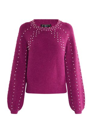 Faina pull en tricot koosh