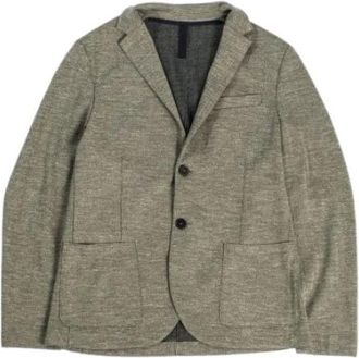 Harris Wharf London Homme, Vestes, Vert, Taille: XL Blazer &agrave; 2 boutons