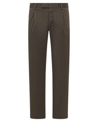 Pantaloni Torino Glatte Chino aus einem Baumwoll-Stretch in