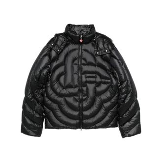 Casablanca Monogram Stepp-Daunenjacke - - Jackets - Herren - Schwarzk - L
