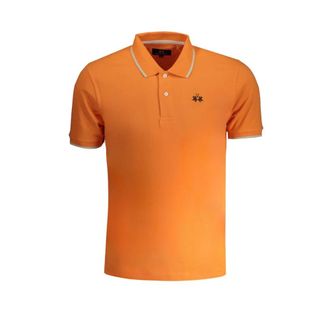 La Martina Polo Shirt - - Tops - Herren - Orange - XL
