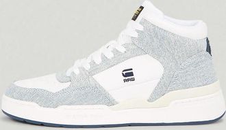 G-Star Damen Attacc III MID DNM W Sneaker, Mehrfarben (White/Light Blue D24838-01-D230), 38 EU