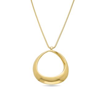 Luxenter Mei Halskette aus 18k Gelbgold