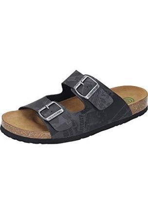 Dr. Brinkmann Femme 600331 Mules, Gris (Grau/Schwarz), 43 EU