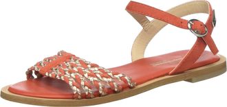 Les Tropeziennes Damen Lanou Sandale, Korallenrot, 36 EU