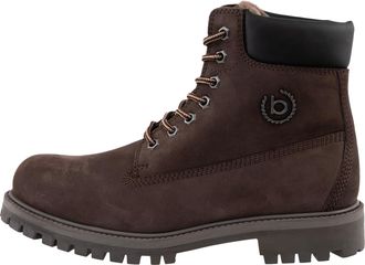Bugatti Herren Schn&uuml;rstiefel, M&auml;nner Stiefel, Warm gef&uuml;ttert,Boots,Winterstiefel,Winterschuhe,uebergangsstiefel,Dunkelbraun (6110),44 EU / 9 UK