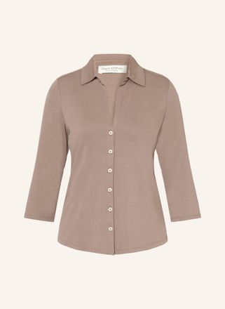 Marc O'Polo Marc Opolo Jerseybluse braun