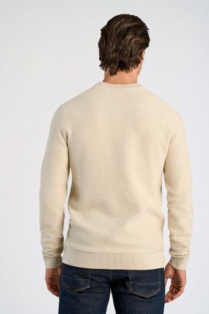 Lindbergh Strickpullover mit Rundhals und aus reiner Baumwolle