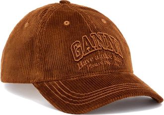 Ganni Corduroy Ganni Cap