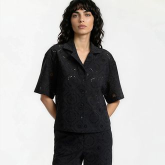 La Redoute Collections Chemise Manches Courtes En Broderie Anglaise