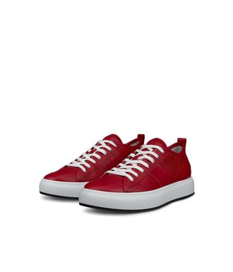 Ecco Street Ace Sneaker f&uuml;r Damen, Chili red, 37/37.5 EU