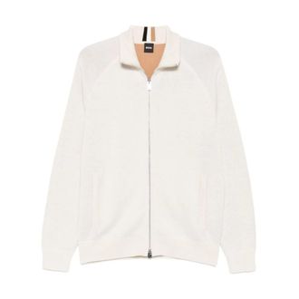 HUGO BOSS Cardigans - - Knitwear - Herren - Wei&szlig; - XL