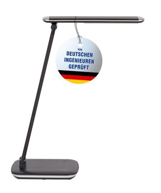 Maul Maul LED-Tischleuchte MAULjazzy | Schreibtischlampe dimmbar | Arbeitsplatzleuchte inkl. USB Typ A Anschluss | Schreibtischlampe mit 4000K | Lampe f&uuml;r 