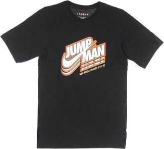 Nike Jordan Jumpman Gfx Tee - - Sport - Herren - Schwarzk - XL
