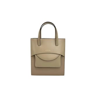 Hidesins Femme, Sacs, Beige, Taille: ONE Size Flap J Tote Bag