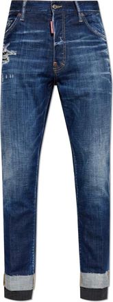 Dsquared2 Homme, Jeans, Bleu, Taille: 2XL Teddy Jeans