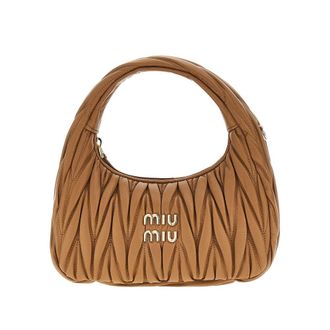 Miu Miu Small Miu Wander hobo bag Woman One Size