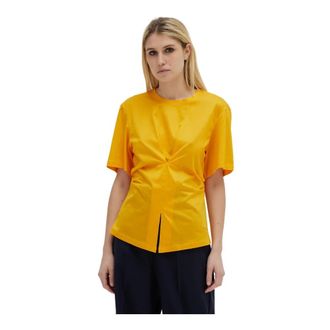 Erika Cavallini Semi Couture Blusen - - Blouses & Shirts - Damen - Gelb - L