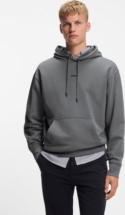 Boss Orange by Hugo Boss Kapuzensweatshirt BOSS ORANGE WeSmallhood, Herren, Gr. XXL, grau (open grau062), Sweatware, Obermaterial: 100% Baumwolle, regular fit normal, hoch ges