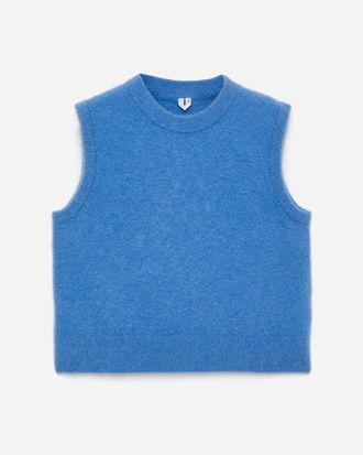 Arket Pullunder Aus Alpakawolle Und Wolle -Blau
