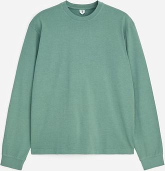 Arket Langarmshirt -Gr&uuml;n