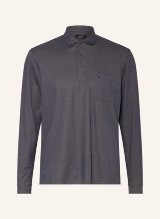 Ragman Ragman Piqu&eacute;-Poloshirt braun