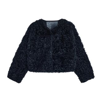 Stand Studio Reversible Graue Kurze Jacke - - Jackets - Damen - Grau - XS