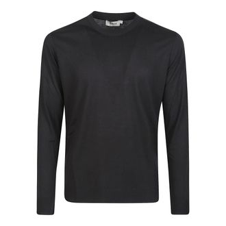 Altea Ronny Long Sleeve T-Shirt - Homme - Tops - Noir - Taille: L