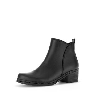 Gabor Damen Ankle Boots, Frauen Stiefeletten,Wechselfußbett,Best Fitting,uebergangsstiefel,gefüttert,Winterstiefeletten,schwarz,38.5 EU / 5.5 UK