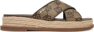 DKNY Pantoletten DKNY K1666574 Braun