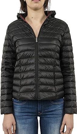 Jott Doudounes doudoune cloe ml capuche 999 noir XS