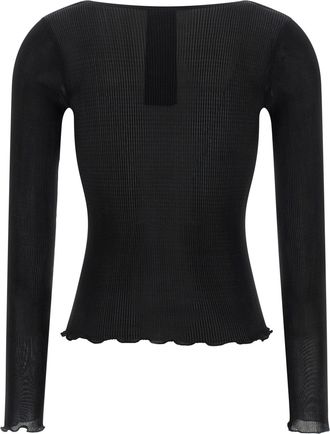 Saint Laurent Cassandre Blouse - Black