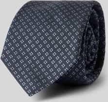 Gierremilano Seidenkrawatte aus reiner Seide mit Allover-Stitching (7,5 cm)
