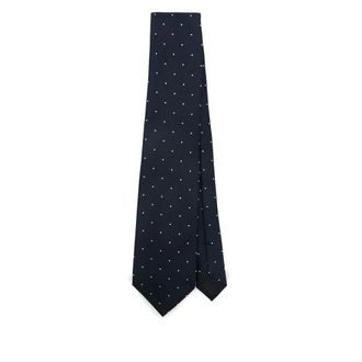 Tom Ford Gepunktete Krawatte - - Accessories - Herren - Blau - ONE SIZE