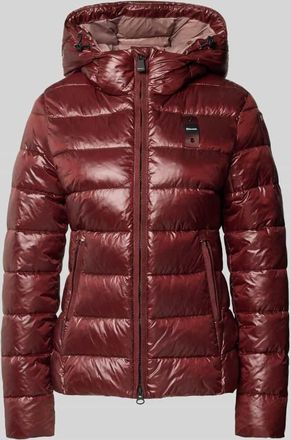 Blauer Jacke in Stepp-Optik Modell CAROLL