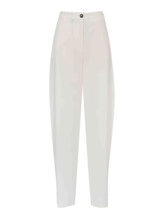 Elisabetta Franchi Pantalons D&eacute;contract&eacute;s - Blanc