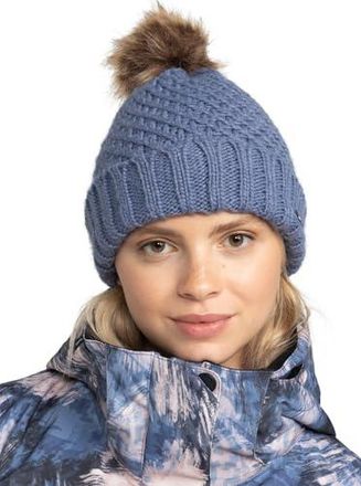 Roxy Blizzard Beanie Cap, Wild Wind, Taille Unique Womens