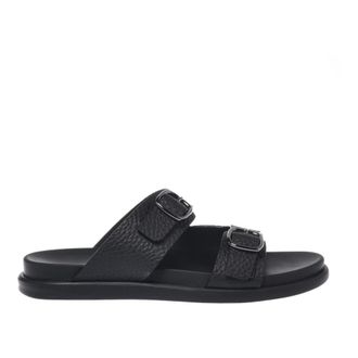 Baldinini Mules aus gewalktem Leder - - Shoes - Herren - Schwarzk - 43 EU