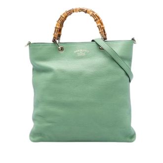 Gucci Pre-owned Satchel - - Pre-owned - Damen - Gr&uuml;n - ONE SIZE