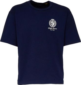 Polo Ralph Lauren Homme, Tops, Bleu, Taille: S Crewneck T-shirt