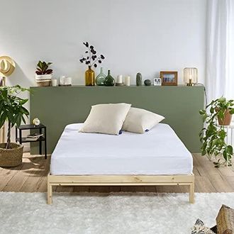 Bleu Calin Bleu C&acirc;lin Prot&egrave;ge-Matelas Anti Punaises de lit - Housse int&eacute;grale Matelas Respirante et imperm&eacute;able Anti-t&acirc;ches - Bonnet 30cm - 80x190cm