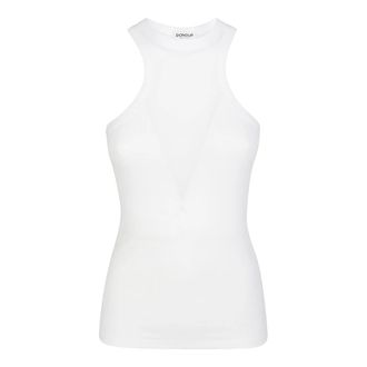 Dondup &Auml;rmellose Oberteile - - Tops - Damen - Wei&szlig; - S