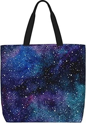 Generic Sac De Courses &Eacute;toil&eacute; Fourre Tout Avec Poign&eacute;es R&eacute;utilisable Sacs &Agrave; Main, Pour Tous Les Jours, Filles, Shopping, Burea