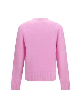 Tom Ford Mens Crew-Neck Cashmere Sweater Light Rose Kashmir-Capra Hircus Kashmir/capra