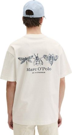 Marc O'Polo T-Shirt loose fit mit beidseitigen Insektenprints