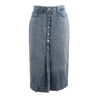 7 For All Mankind Damen, R&ouml;cke, Blau, W26Gr&ouml;&szlig;e