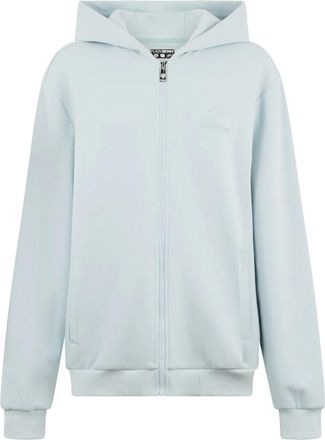 Plein Sport Homme, Sweatshirts et sweats &agrave; capuche, Bleu, Taille: XL Pique Zip Sweat &agrave; capuche Icon